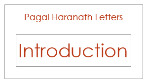 Pagal Haranath Letters | Welcome to KusumHaranath World